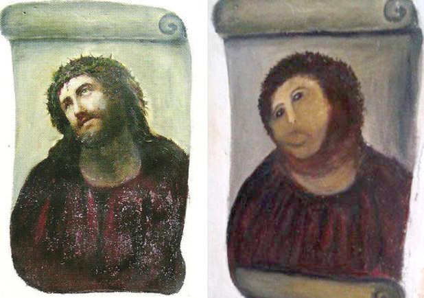 Botched Restoration of Jesus Fresco Miraculously Saves Spanish Town