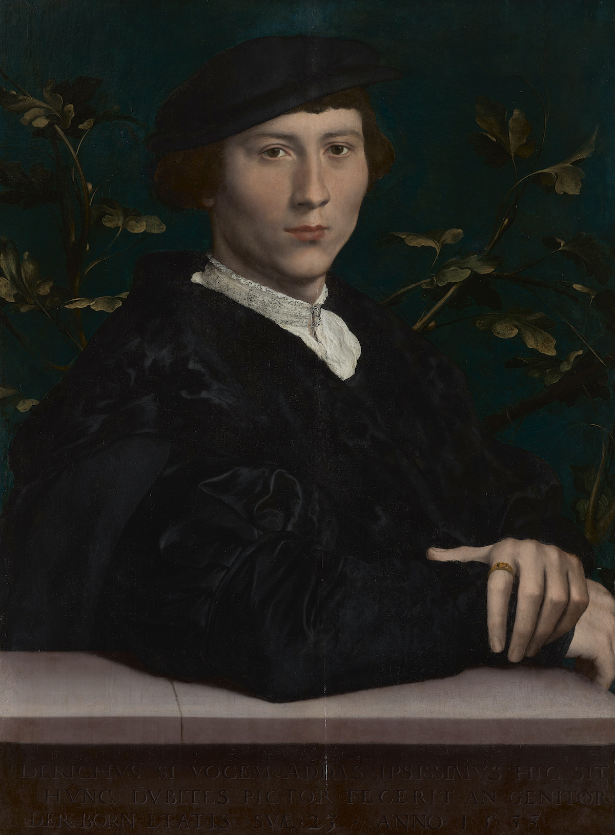 Conservation Work on a 16th-Century Portrait Reveals Hans Holbein’s ...
