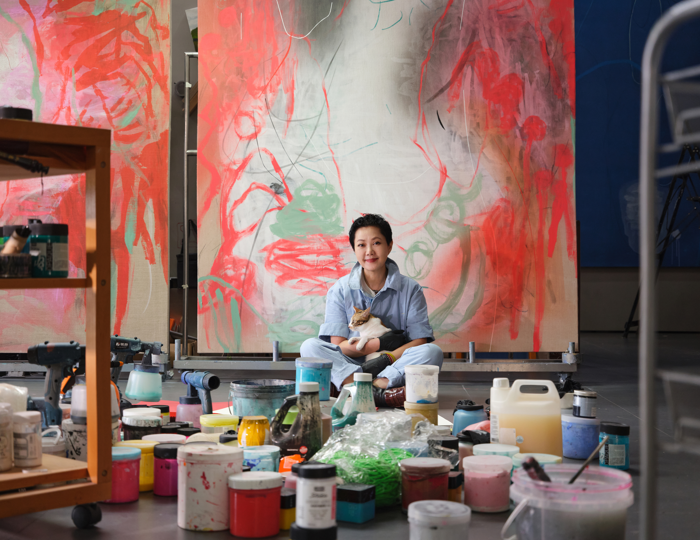 How Patience and Poetry Inspire Zhou Li’s Radiant Abstractions