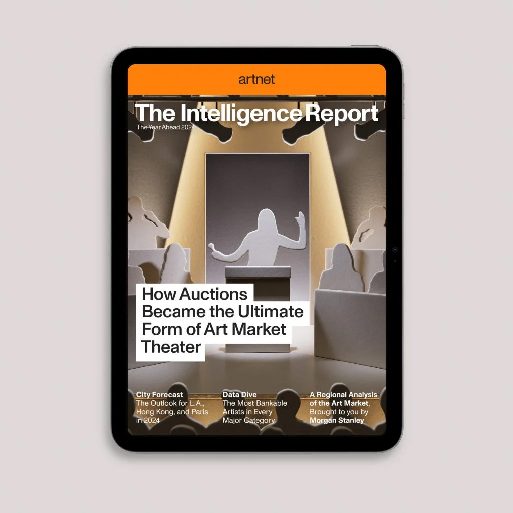 Introducing: The Artnet Intelligence Report, Year Ahead 2024 Edition