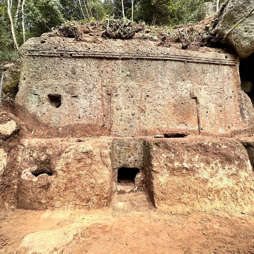 A Massive Ancient Etruscan Stone Tomb, Hiding in Plain Sight, Is ...