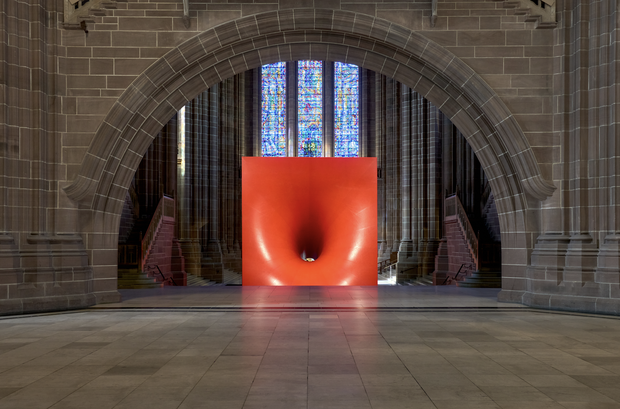 Anish Kapoor’s Massive Sculptures Take Over the U.K.’s Largest Cathedral