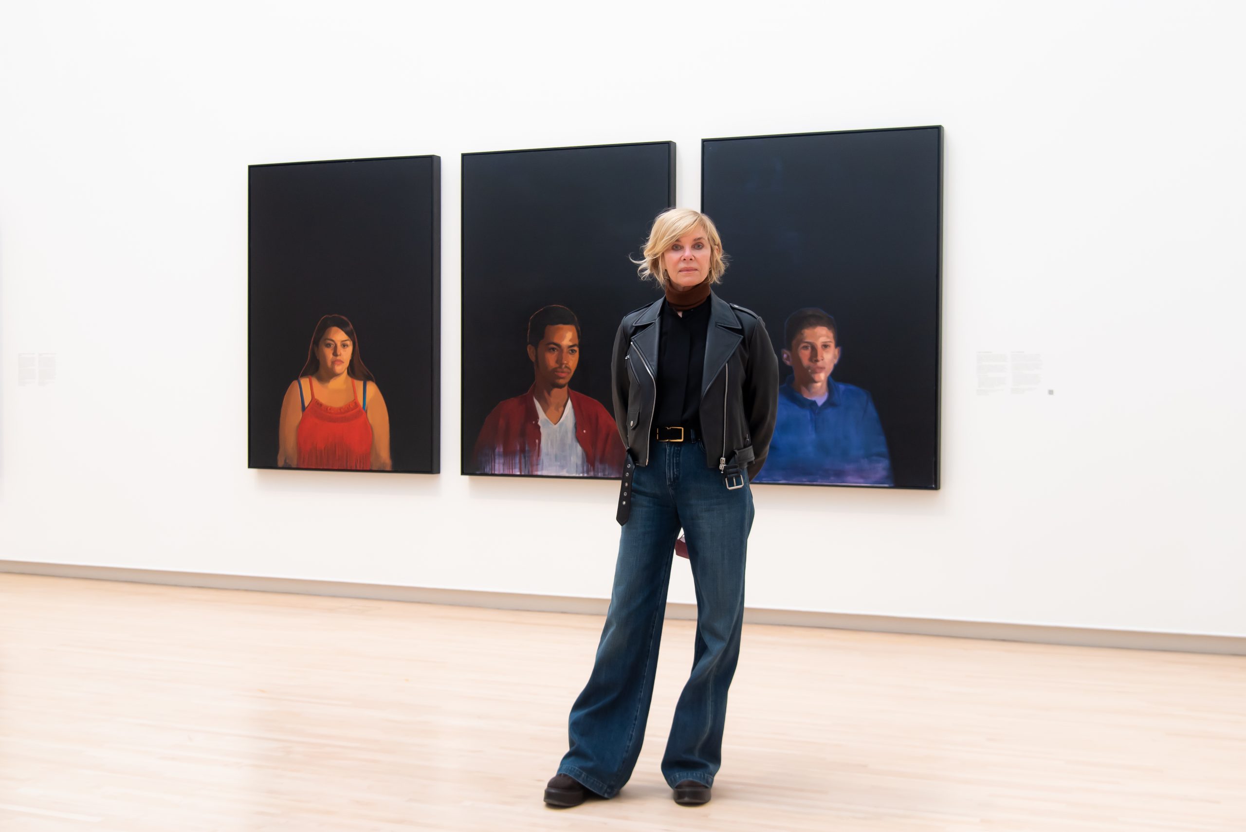 Actor Kate Capshaw Leaps From Screen to Canvas in Miami Art Week Debut